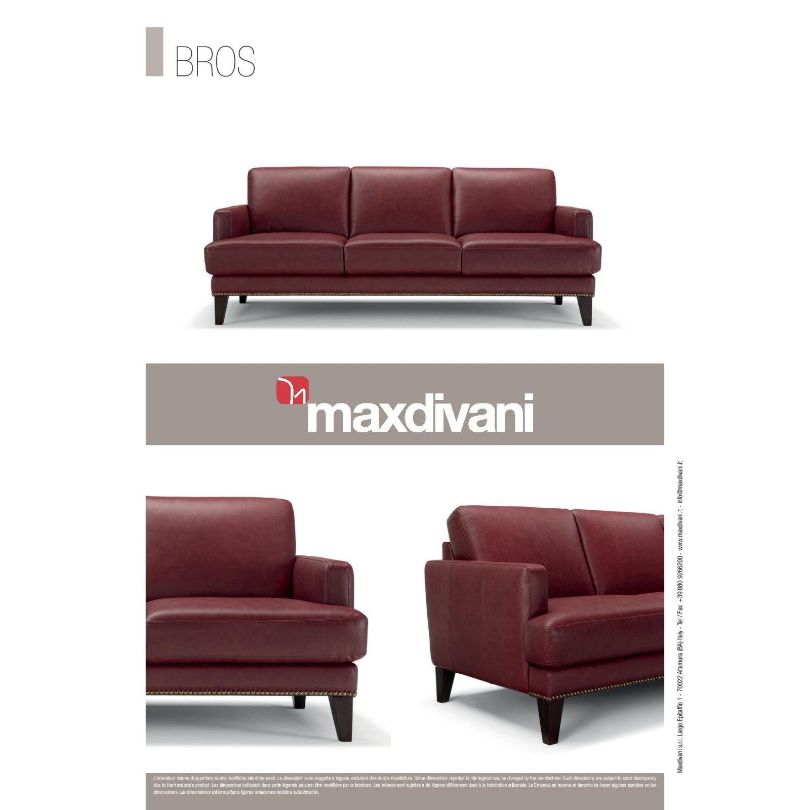 MAXDIVANI BROS SOFA GROUP